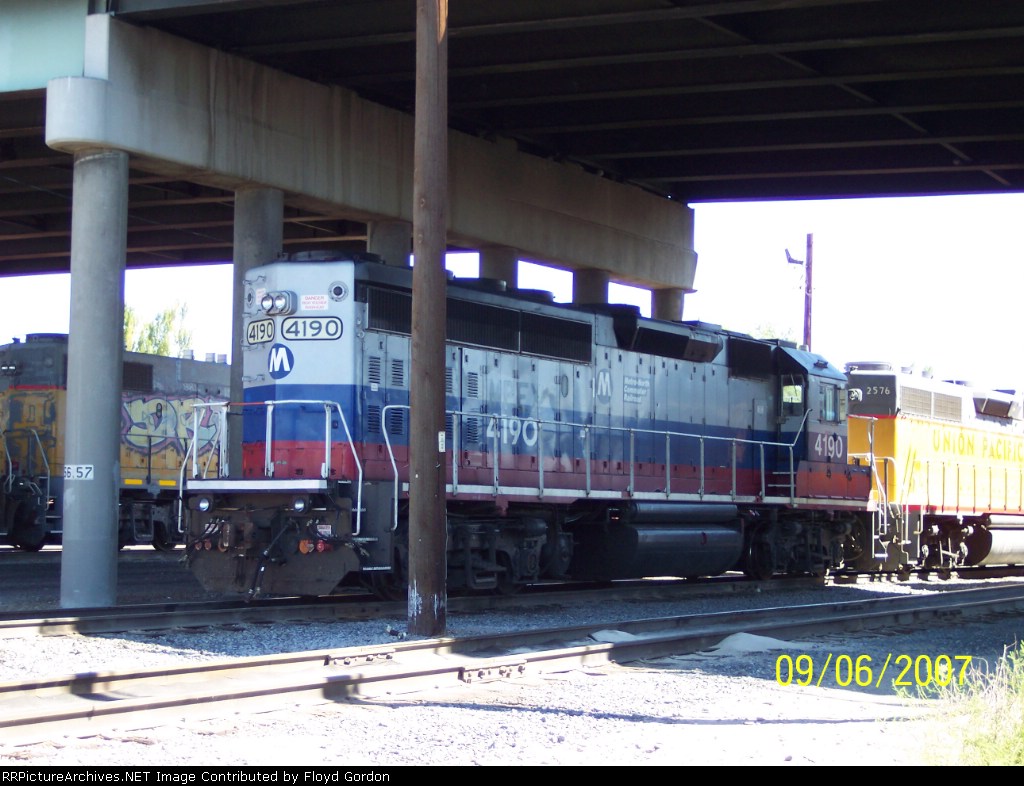 MNCW 4190 at Union Pacific Yard